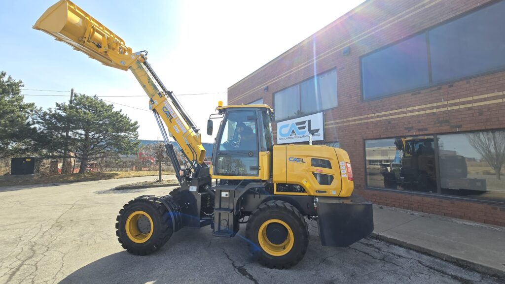 Telescopic boom wheel loader 2.5T diesel Kohler Engine - Capital ...